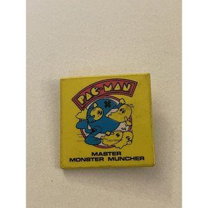 Other | Vintage Pacman Master Monster Muncher Pin Pinback Pb4a | Poshmark